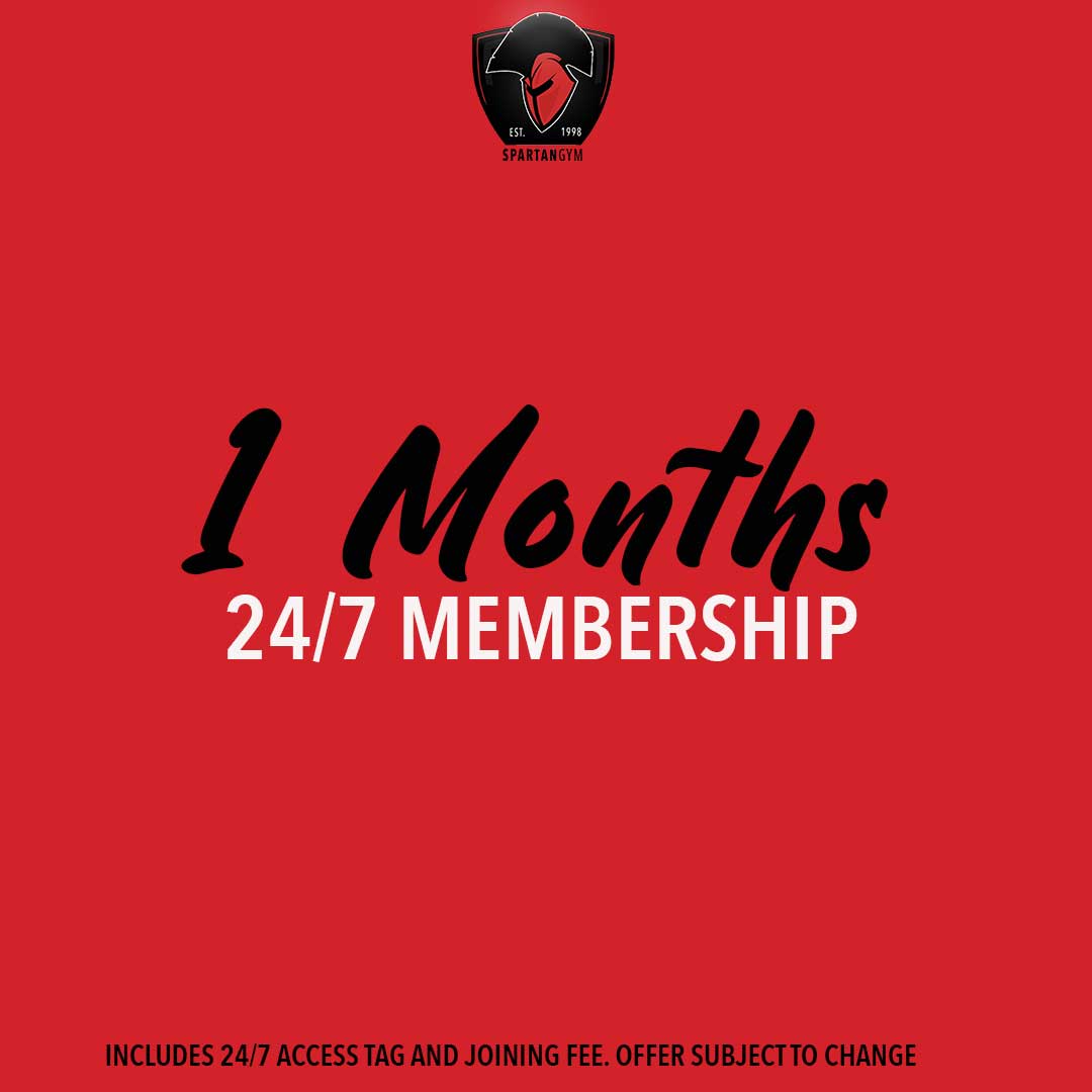 Spartans Gym 1 Month Membership – Spartans Gym Ballarat